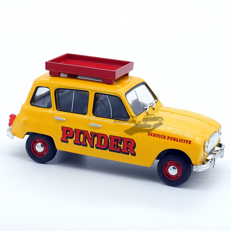 Renault 4L "Pinder" - 1/43ème sous blister