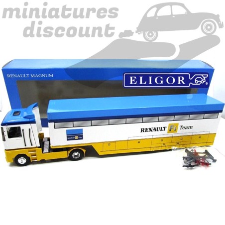Semi Remorque Renault Magnum Euro 3 - RENAULT F1 TEAM - Eligor - 1 ...