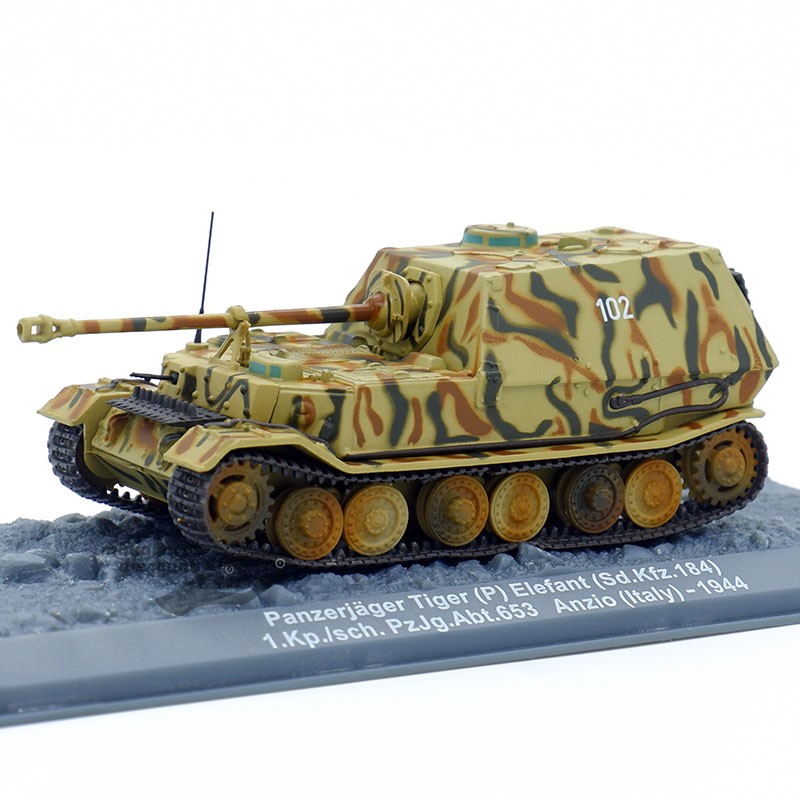 Tank Panzerjager Tiger - Elefant, Anzio, Italie 1944 - 1/72ème