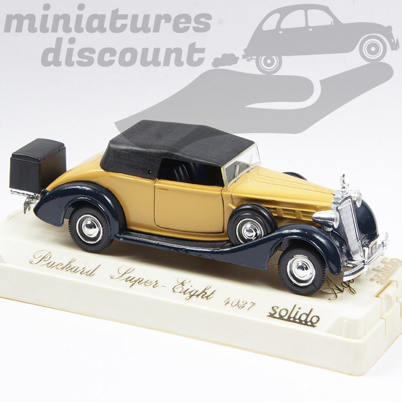Packard Super Eight - Solido, Age d'Or - 1/43ème en boite