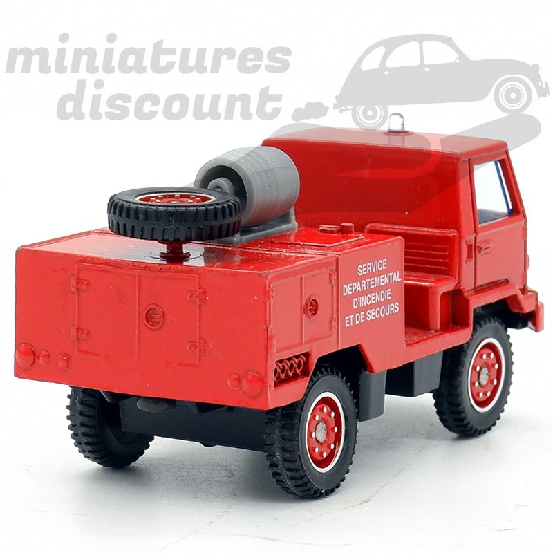 Berliet Camiva 4x4 CCF Pompiers - Solido - 1/50ème en boite