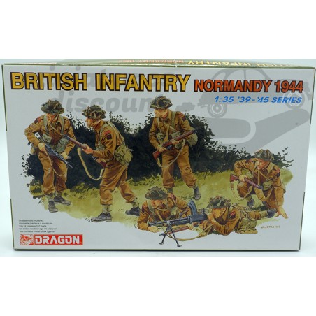 Figurines Militaires, British Infantry Normandy 1944 - Maquette Dragon ...