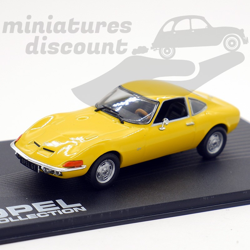 Opel GT (jaune) - 1/43ème en boite