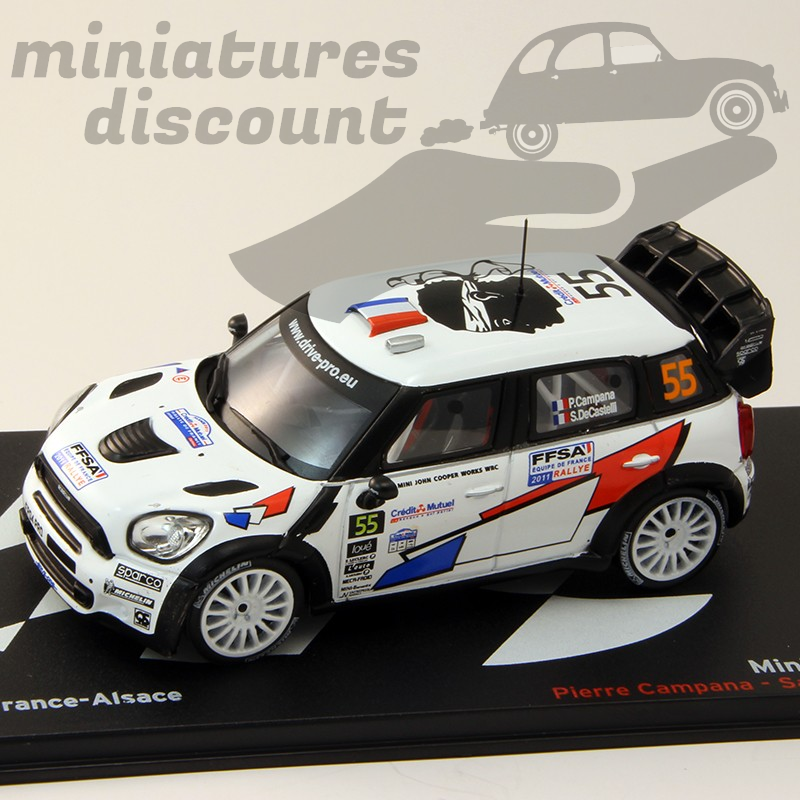 Mini Cooper WRC - Rally de France-Alsace - 1/43 ème En Boite
