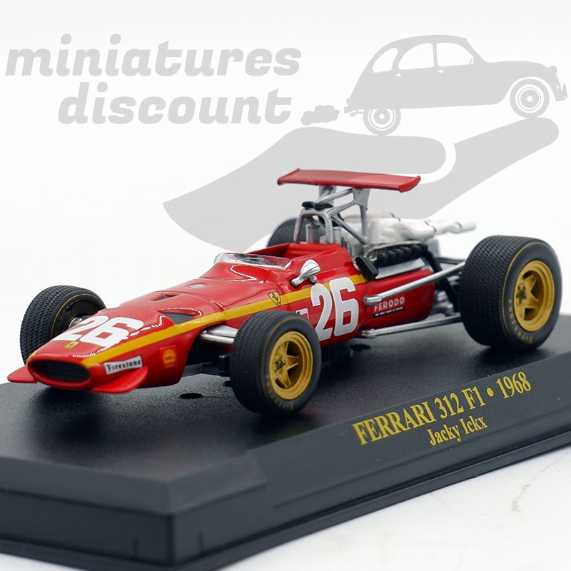 Ferrari 312 F1 de 1968 - 1/43ème sous blister