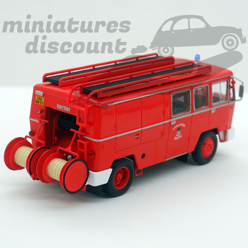 Camion FPT Pompier Berliet Gak 17 - 1/43ème sous blister