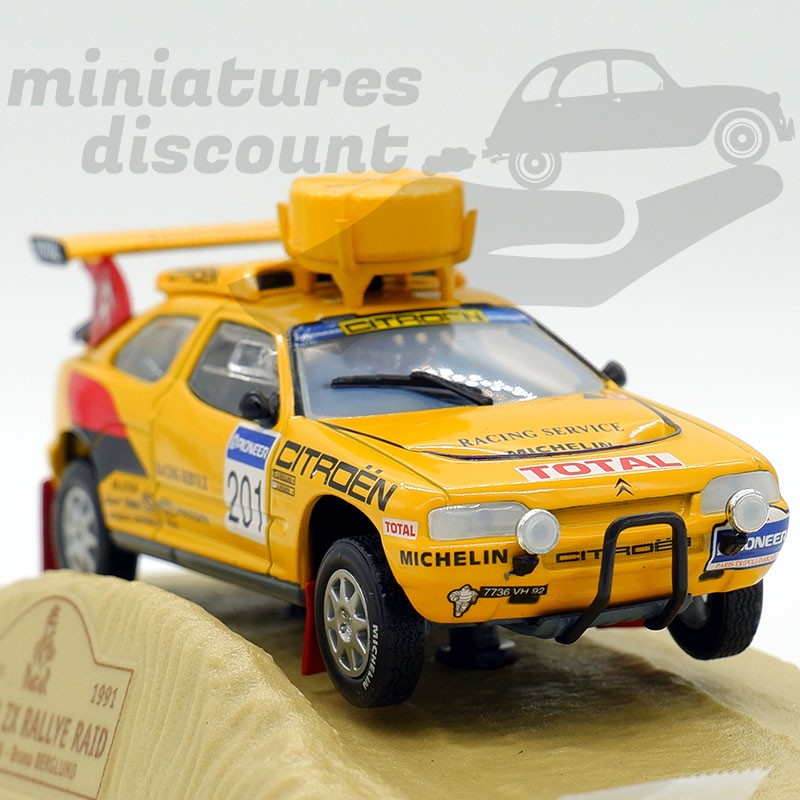 Citroen ZX Rallye Raid - Paris Dakar 1991- Norev - 1/43ème en boite