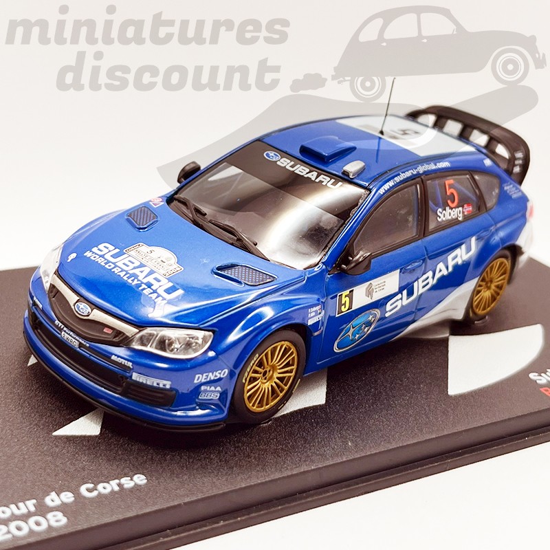 Subaru Impreza WRC - Tour de Corse en 2008 - 1/43ème en boite
