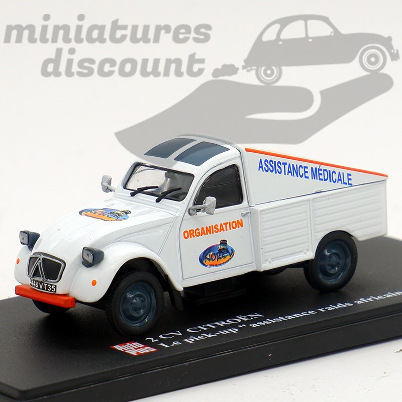 Citroën 2cv "Assistance Médical" - 1/43ème en blister