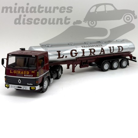 Semi Remorque Renault R310 - Citerne Transport L. GIRAUD - 1/43ème en boite