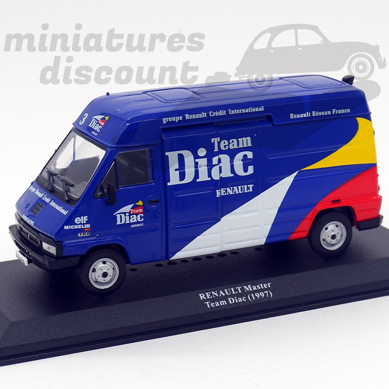 Renault Master "Team Diac"- 1/43ème en blister